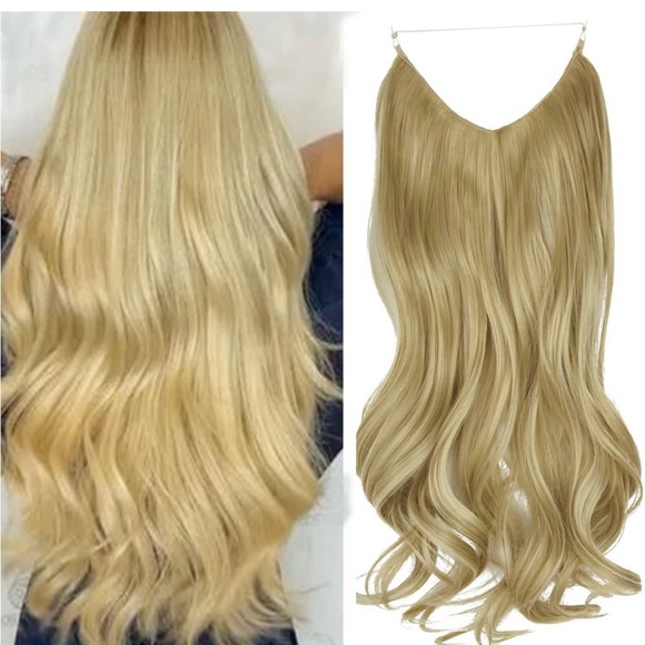 Accessories | 2 Inch Fish Line Band Halo Hair Extension | Poshmark